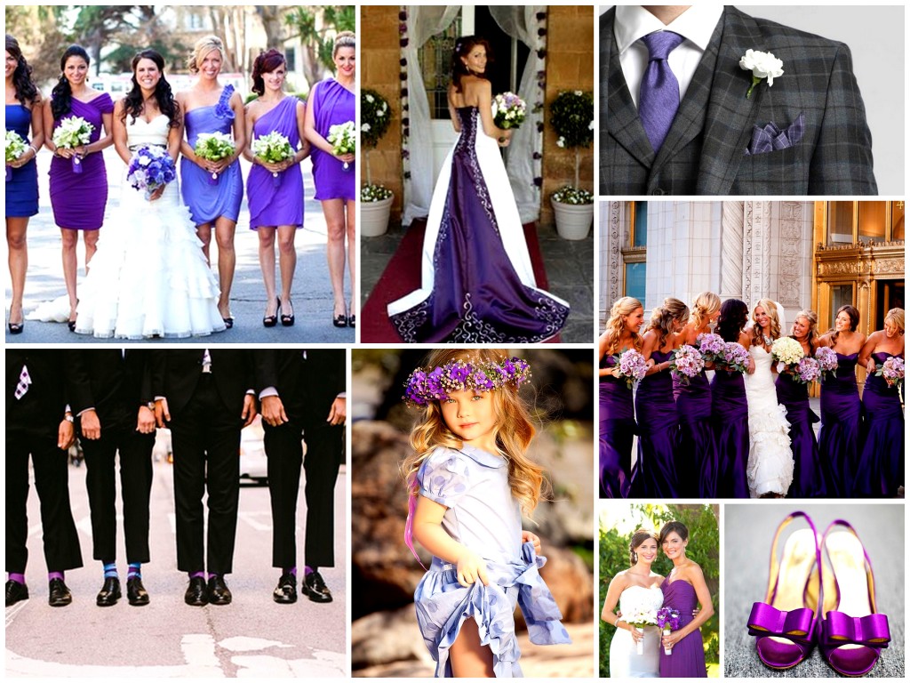Purple Wedding Theme - Dream Irish Wedding